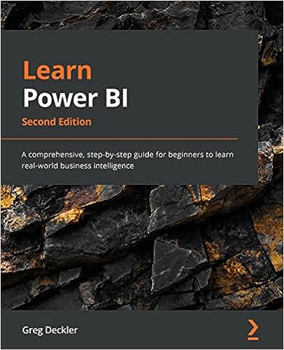 Analyzing Data with Power BI - Business Intelligence